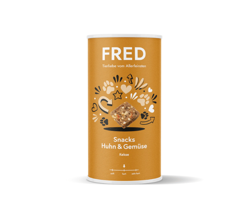 Fred - Snacks Kylling & Grøntsager - Godbidder - Turhunden